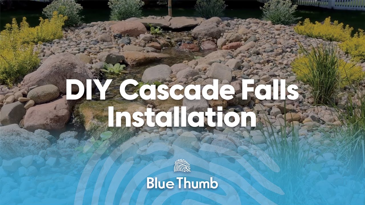 DIY Cascading Falls Waterfall Installation - YouTube