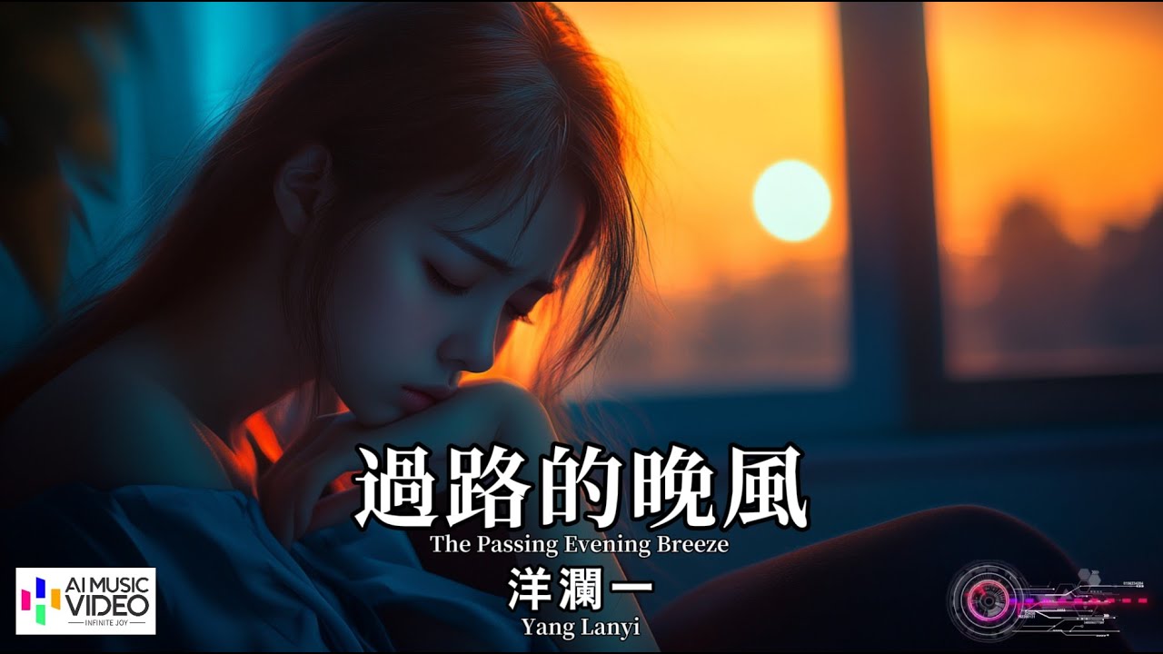 【高清MV】洋瀾一 Yang Lanyi - 過路的晚風【Pinyin + Eng Sub | AI音樂視頻 | 繁體拼音英文動態字幕 ...