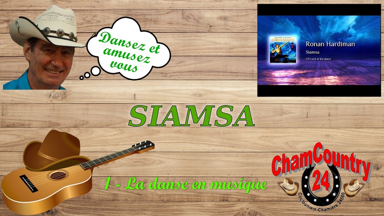 Siamsa - Line dance country ( Démo & Teach Fr) - YouTube
