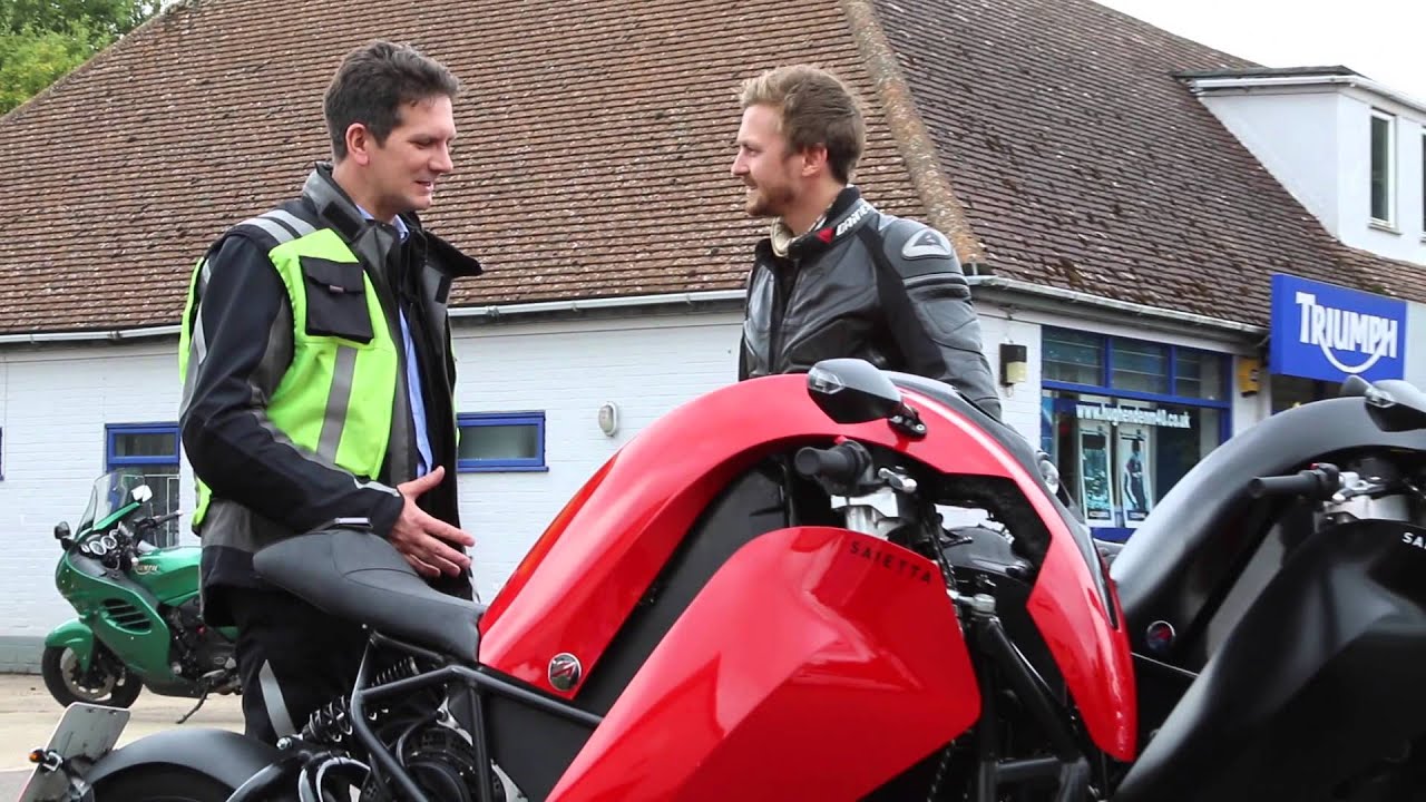 APPG Motorcycling: Electric motorcycles - the Agility Saietta R - YouTube