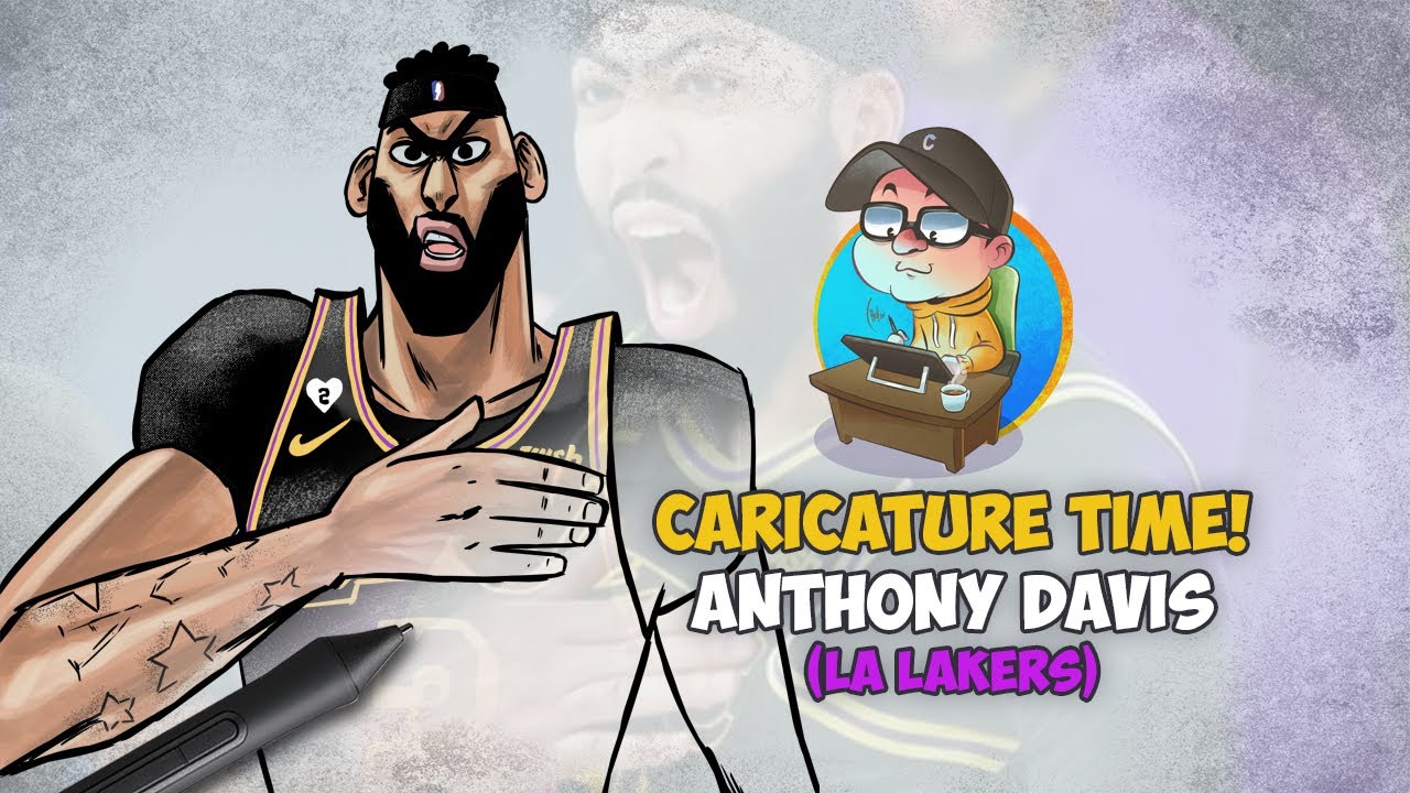 CARICATURE TIME! ANTHONY DAVIS - YouTube