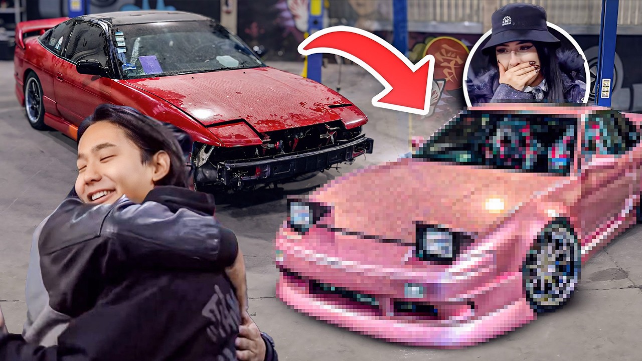 We modified a follower's car in 14 days! (Nissan 240sx S13) | Kenyi Nakamura - videoblogs.com