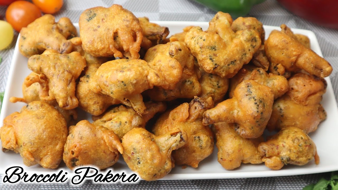 Broccoli Pakora |How to make delicious broccoli pakora |Crispy Broccoli ...