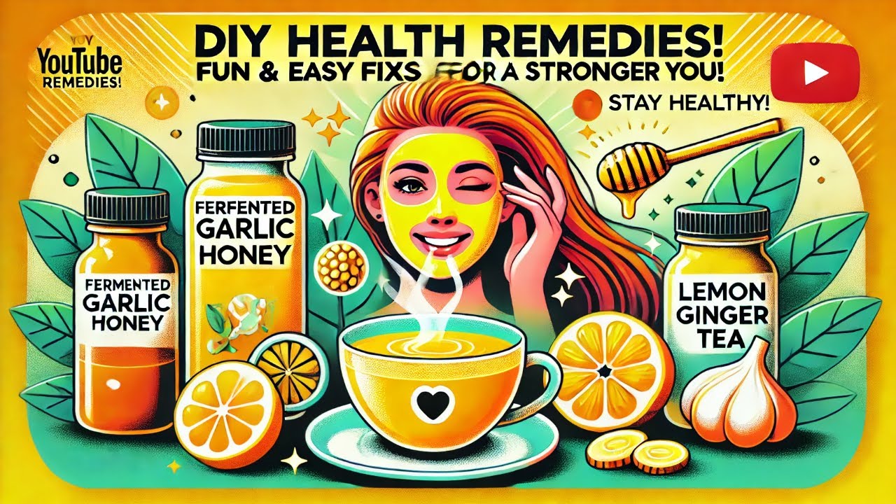 DIY Health Remedies: Fun & Easy Fixes for a Stronger You! - YouTube
