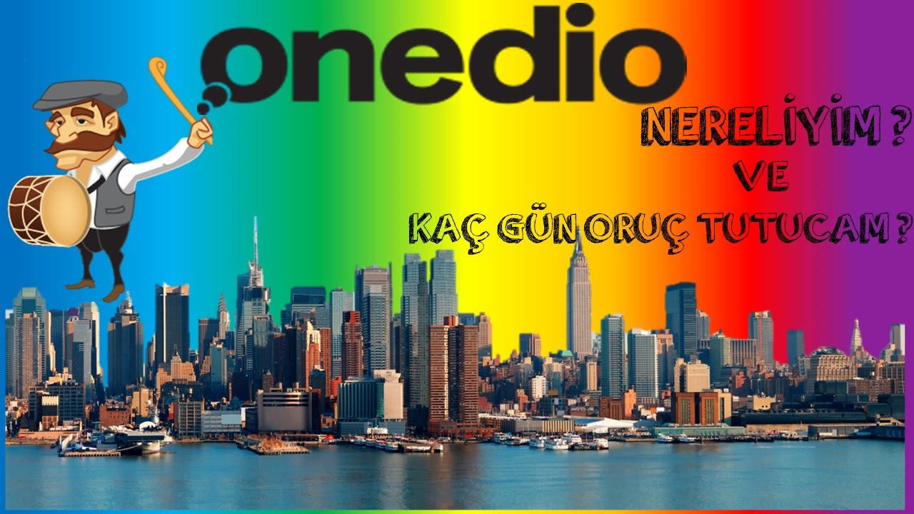 ONEDİO TEST RAMAZANDA KAÇ GÜN ORUÇ TUTACAĞIM + % KAÇ NERELİYİM ONEDİO ...