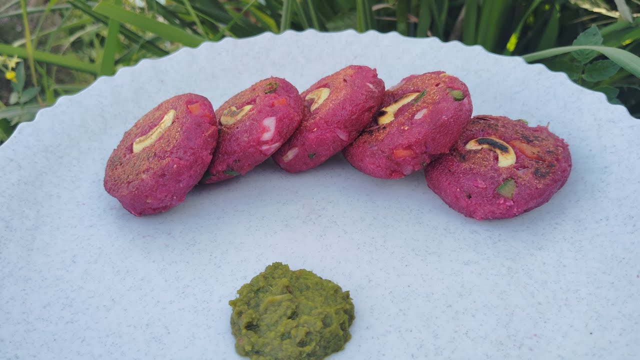 Beetroot cutlet recipe | beetroot tikki recipe | How to make beetroot ...