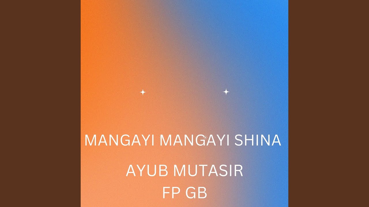 Mangayi Mangayi Shina - YouTube