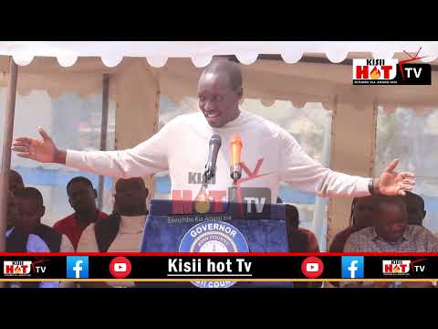 Listen to Governor Simba's powerful speech during the inspection of two new Laundry machine at KTRH