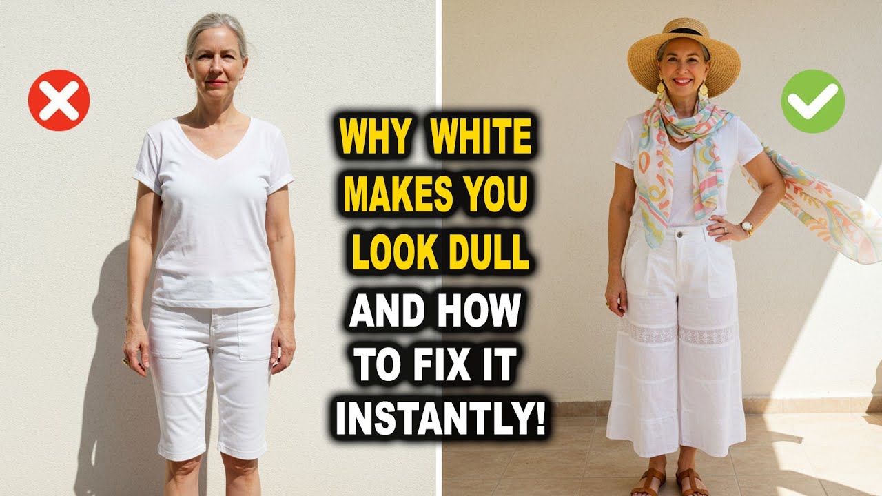 How to Style White in Summer Without Looking Washed Out (50+) - YouTube