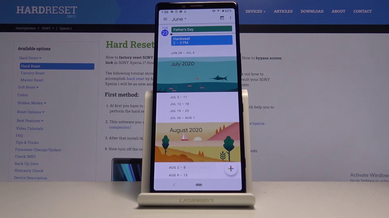 How To Add Event To Calendar In SONY Xperia 1 Find Calendar Options How To Add Event To Calendar In SONY Xperia 1 Find Calendar Options