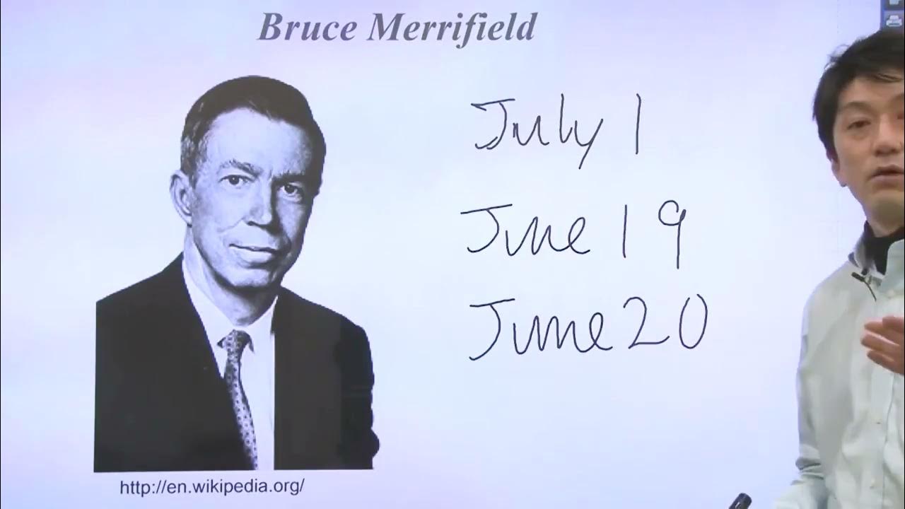 Unit 6 Part 6 Bruce Merrifield and Peptide Synthesis - YouTube