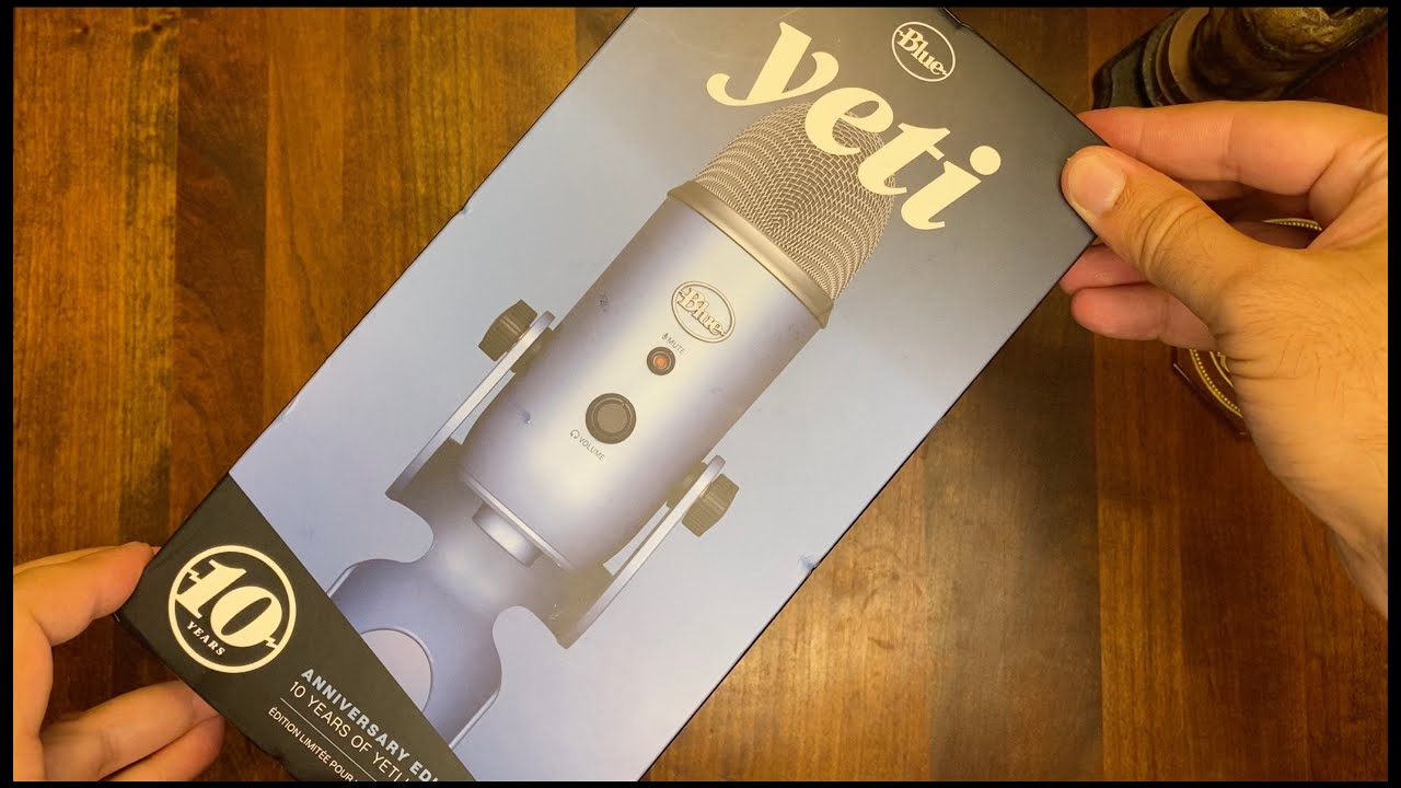 Unboxing | Blue Yeti 10th Anniversary Edition | First Look - YouTube