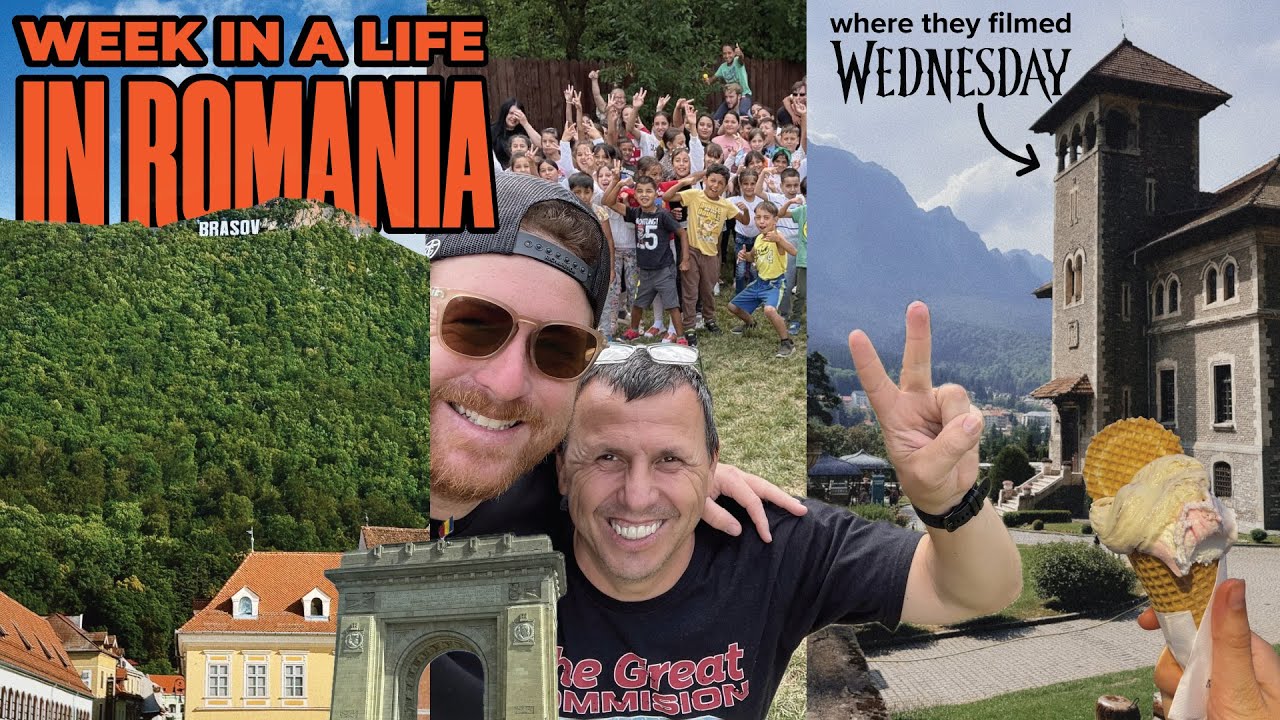 Week in the Life in Romania 🇷🇴 | Roma Kids Ministry, Exploring Brașov ...