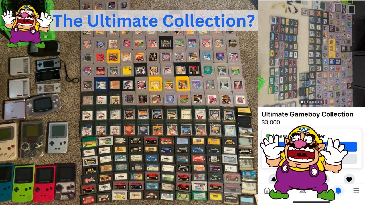 Picking Up The Ultimate Game Boy Collection - YouTube