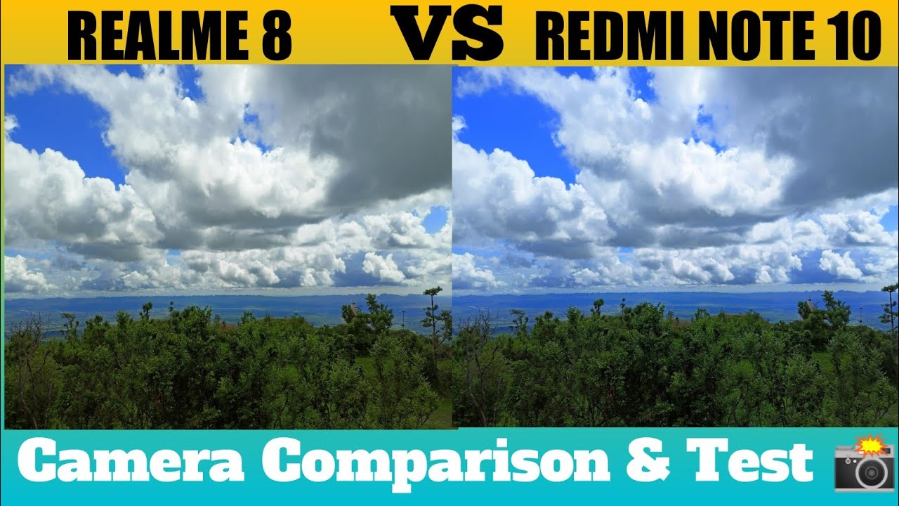 Realme 8 Vs Redmi Note 10 🔥 Camera 📸 Comparison and Test Amazing ...