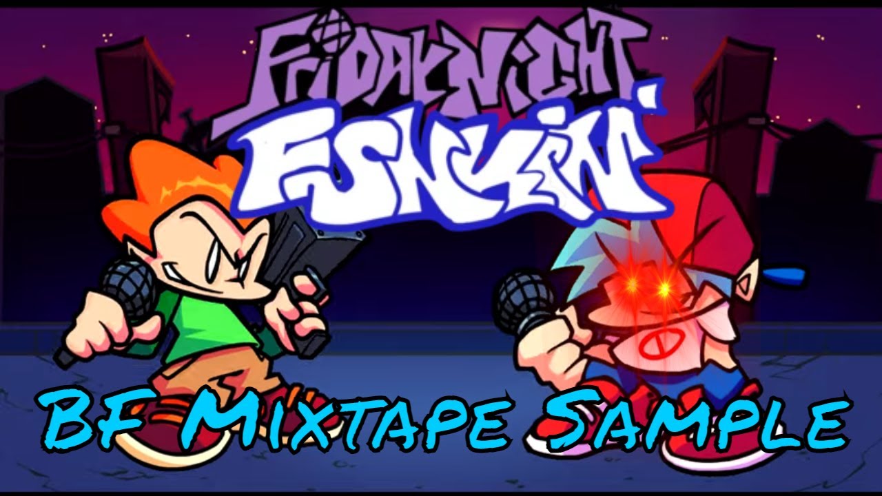 Boyfriend's Mixtape Sample with Lyrics - (FNF Animation) - YouTube