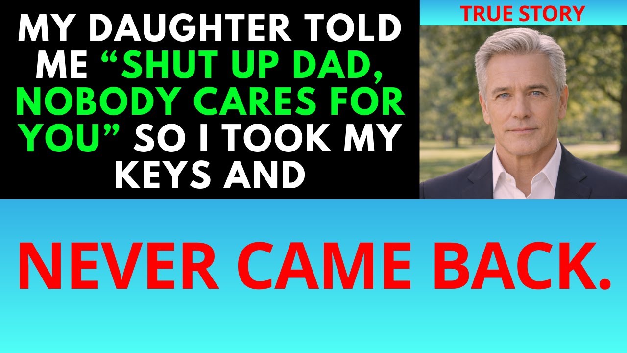 My DAUGHTER Said “Shut Up DAD ” At The Dinner Table. So I Stood Up ...