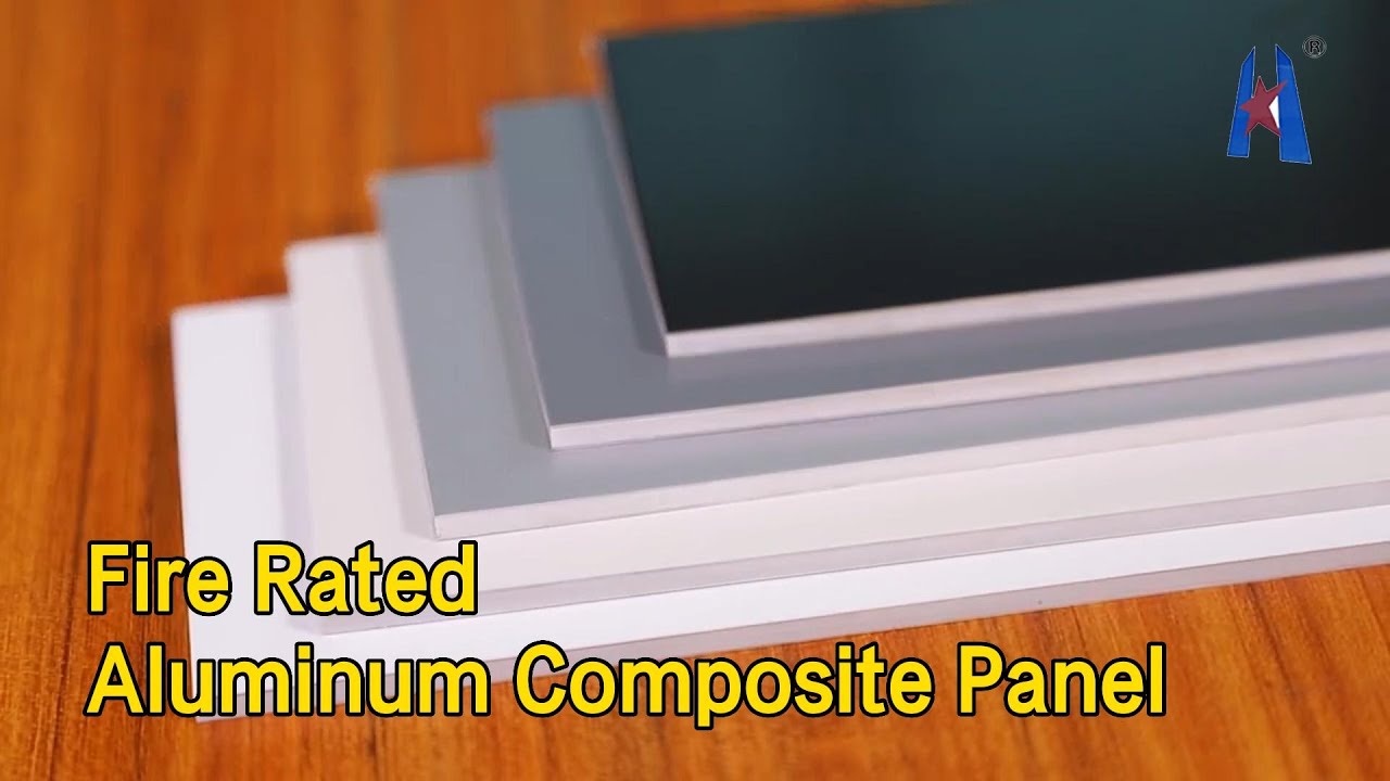 ACM Fire Rated Aluminum Composite Panel 4mm Thickness Safety For ...