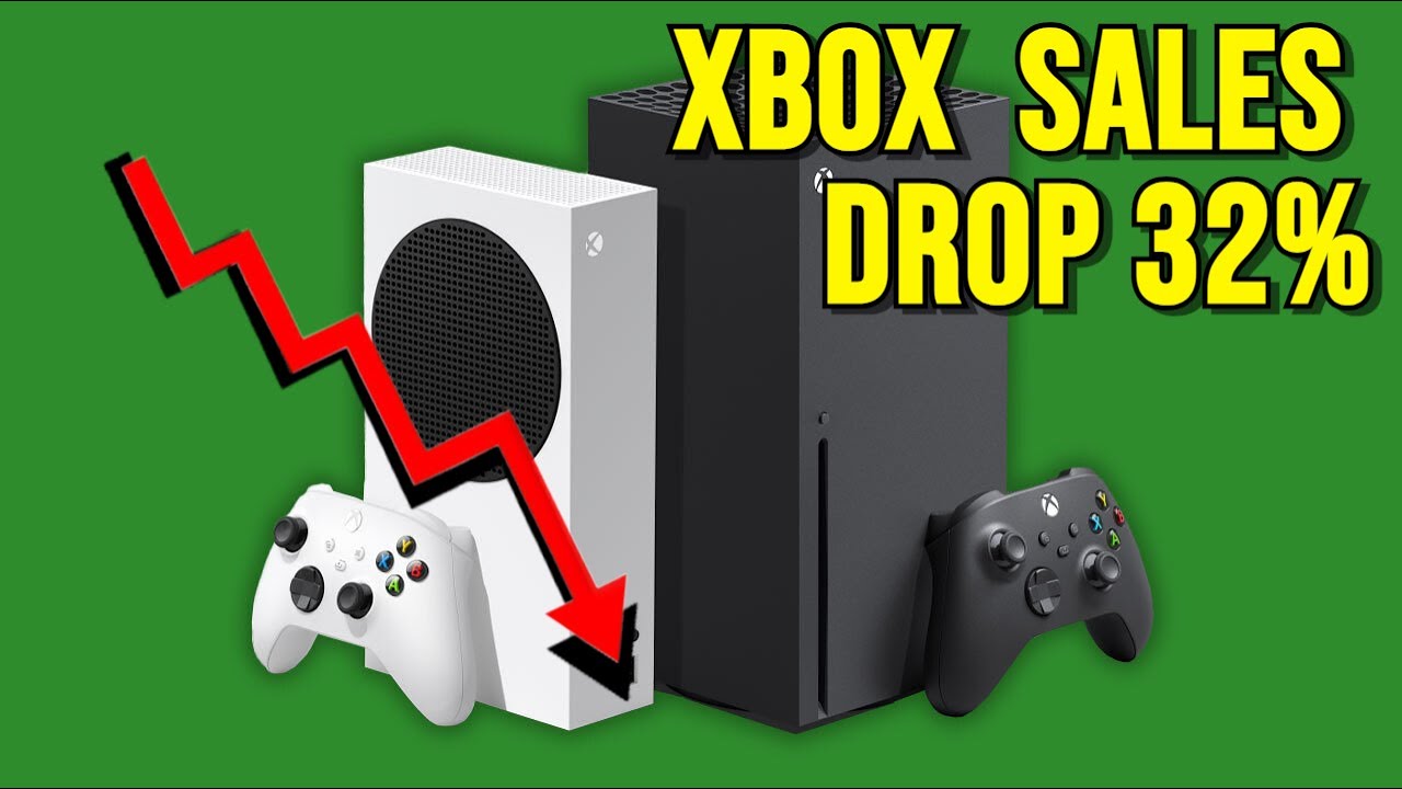 Xbox Sales Continue to Decline | Hardware Falls 32% - YouTube