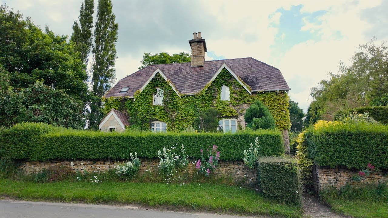 Relaxing Sunny Walk Around Chadlington, Cotswolds | No Talking | Scenic ...