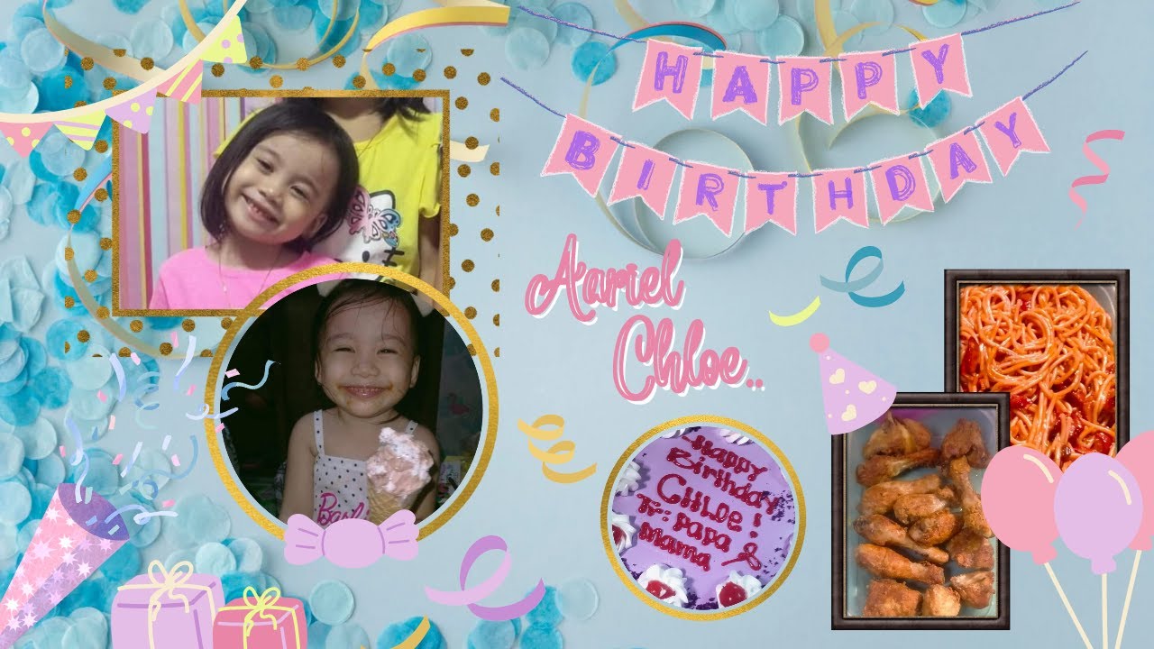 Ariel Chloe's 4th Birthday ! | Colleen Vlogs! - YouTube