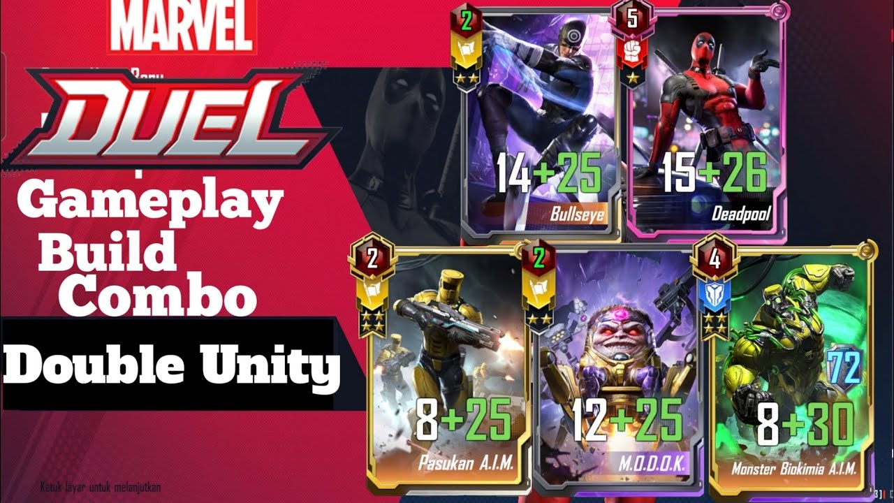 Marvel Duel | Gameplay Double Unity Bullseye with Unity MODOK - YouTube