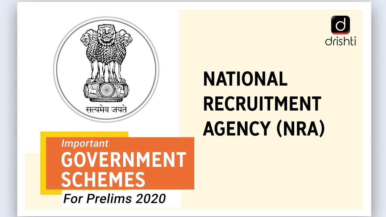 Important Government Schemes - National Recruitment Agency (NRA) - YouTube
