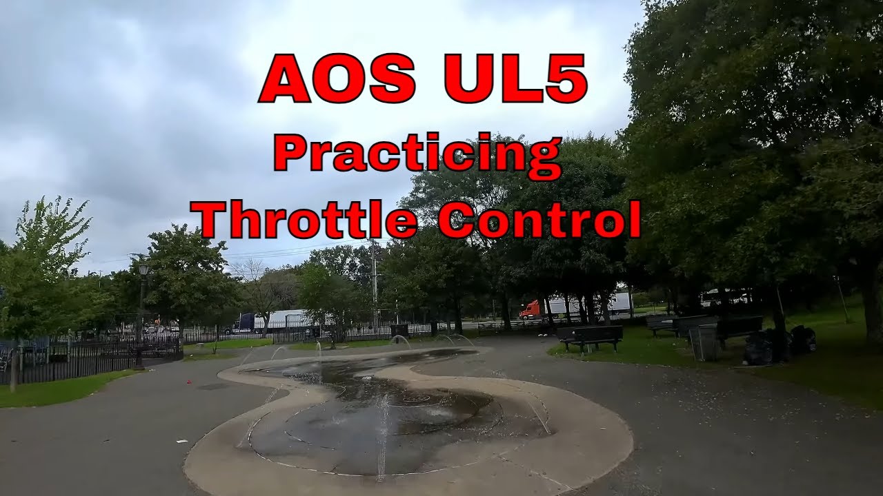 "AOS UL5" Long Range 5" FPV frame with DJI 03 unit Just Practicing for ...
