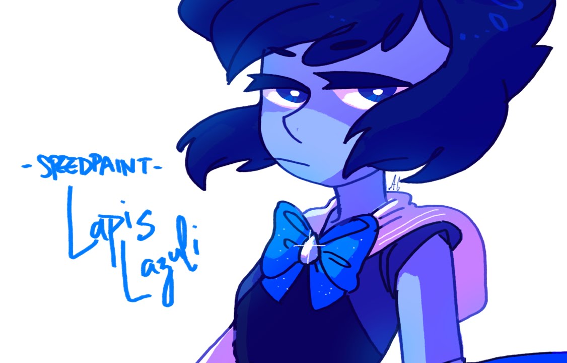 magical girl lapis - speedpaint - YouTube