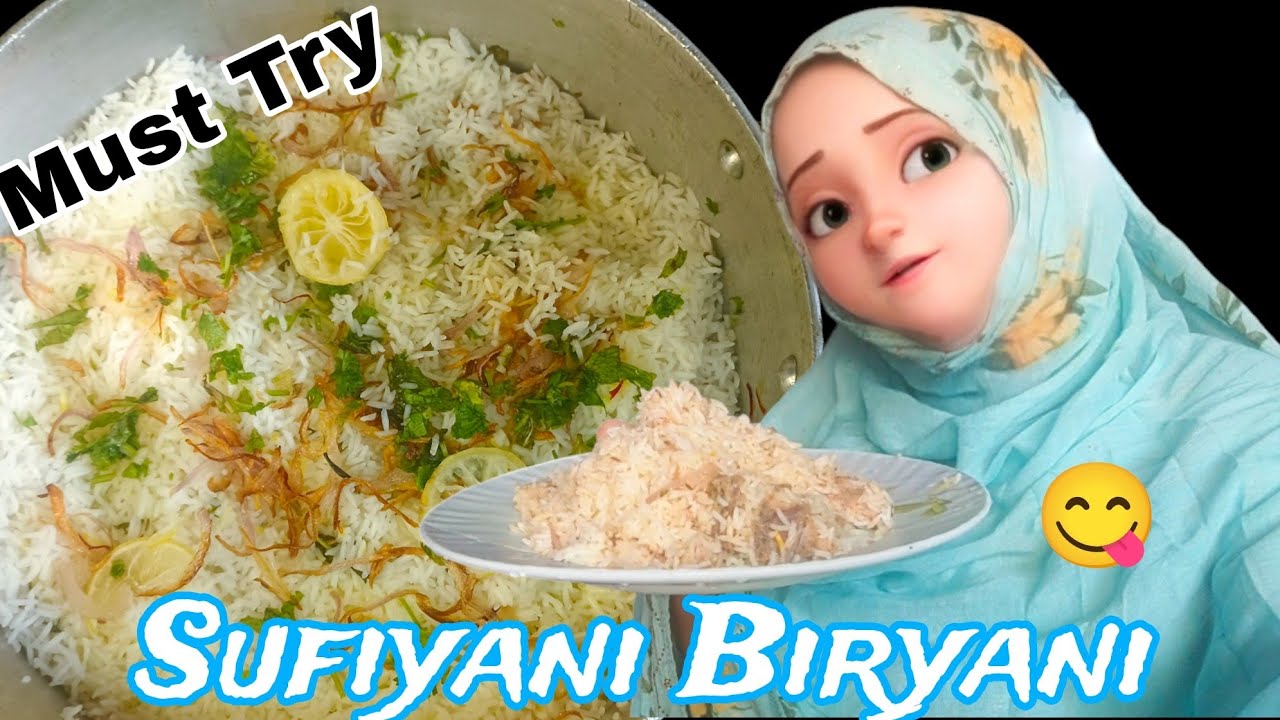 Sufiyani biryani 😋Miladunnabi special White Mutton Biryani # ...