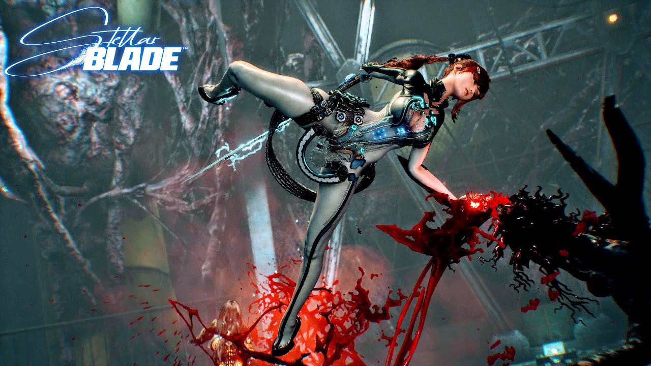 Stellar Blade - Tachy Boss Fight [New Game + Hard Mode] - YouTube