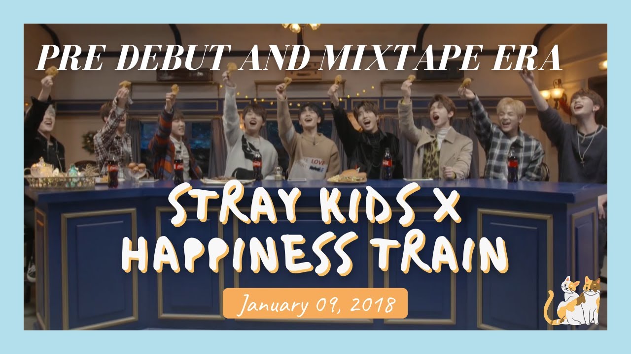 [V COOKIE with Stray Kids] 180109 Pre-Debut and Mixtape Era: Stray Kids ...