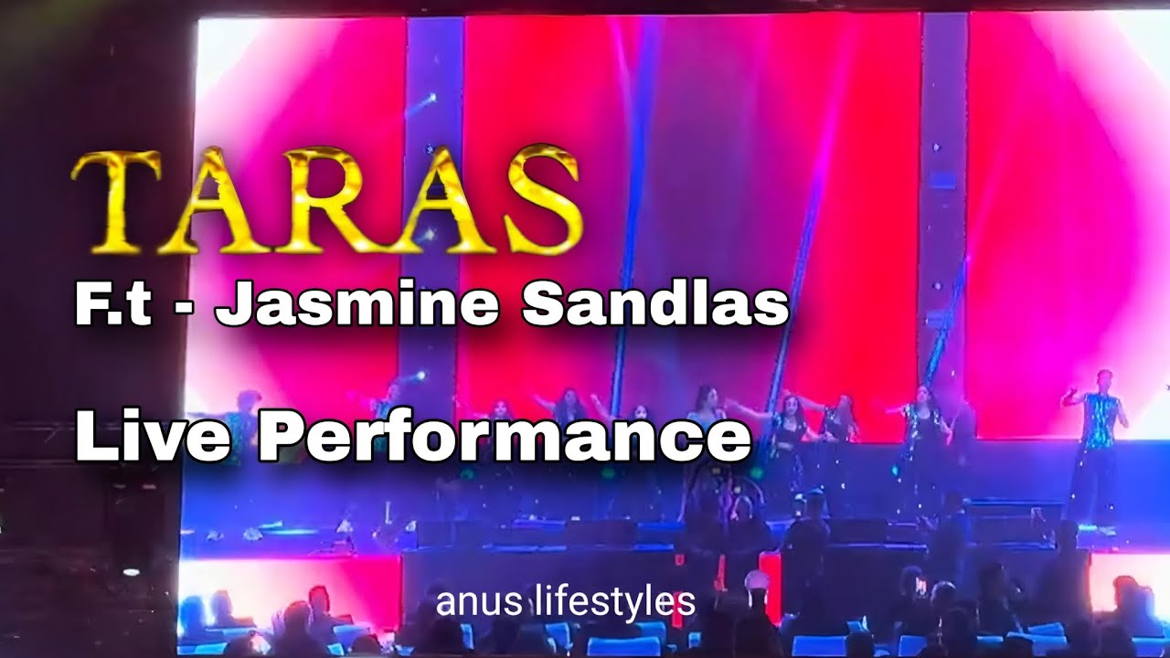 Taras। Jasmine Sandlas Live Performance । Munjya । Sharvari & Abhay ...