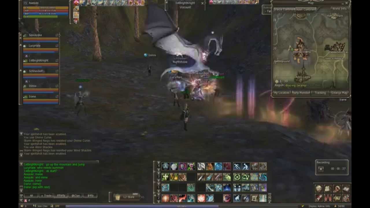 Storm Winged Naga Raid Boss - YouTube