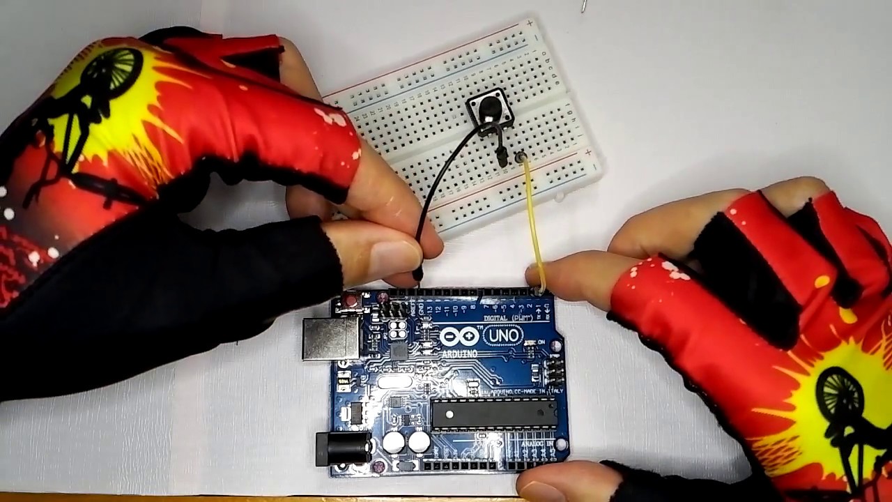 Howto make Arduino Pull Up resistor button. Good for making simple ...