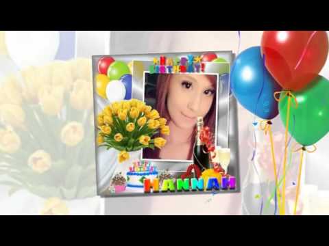 Happy Heavenly Birthday Hannah rose - YouTube