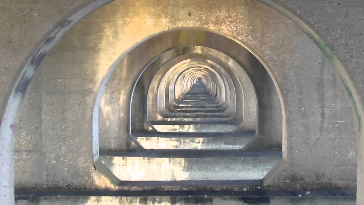 Amtrak Bush River Drawbridge Zen Water and Light - YouTube