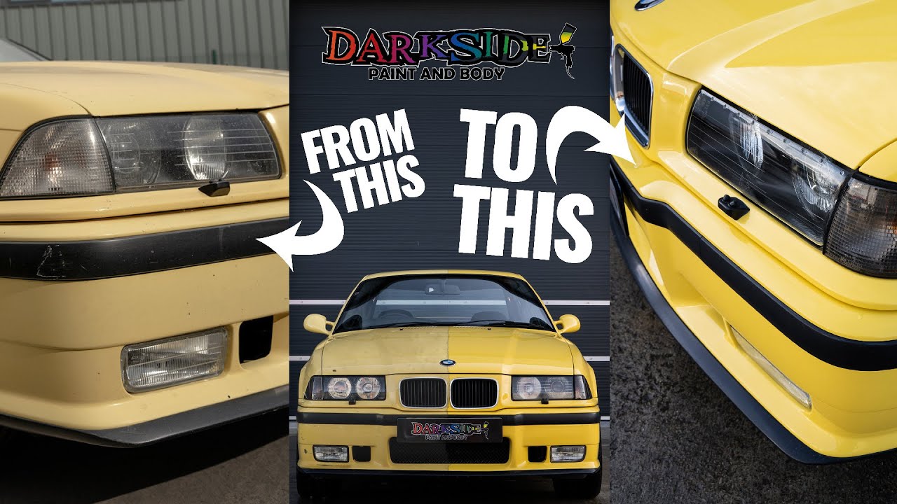 4 Minute BMW E36 M3 Restoration! - YouTube