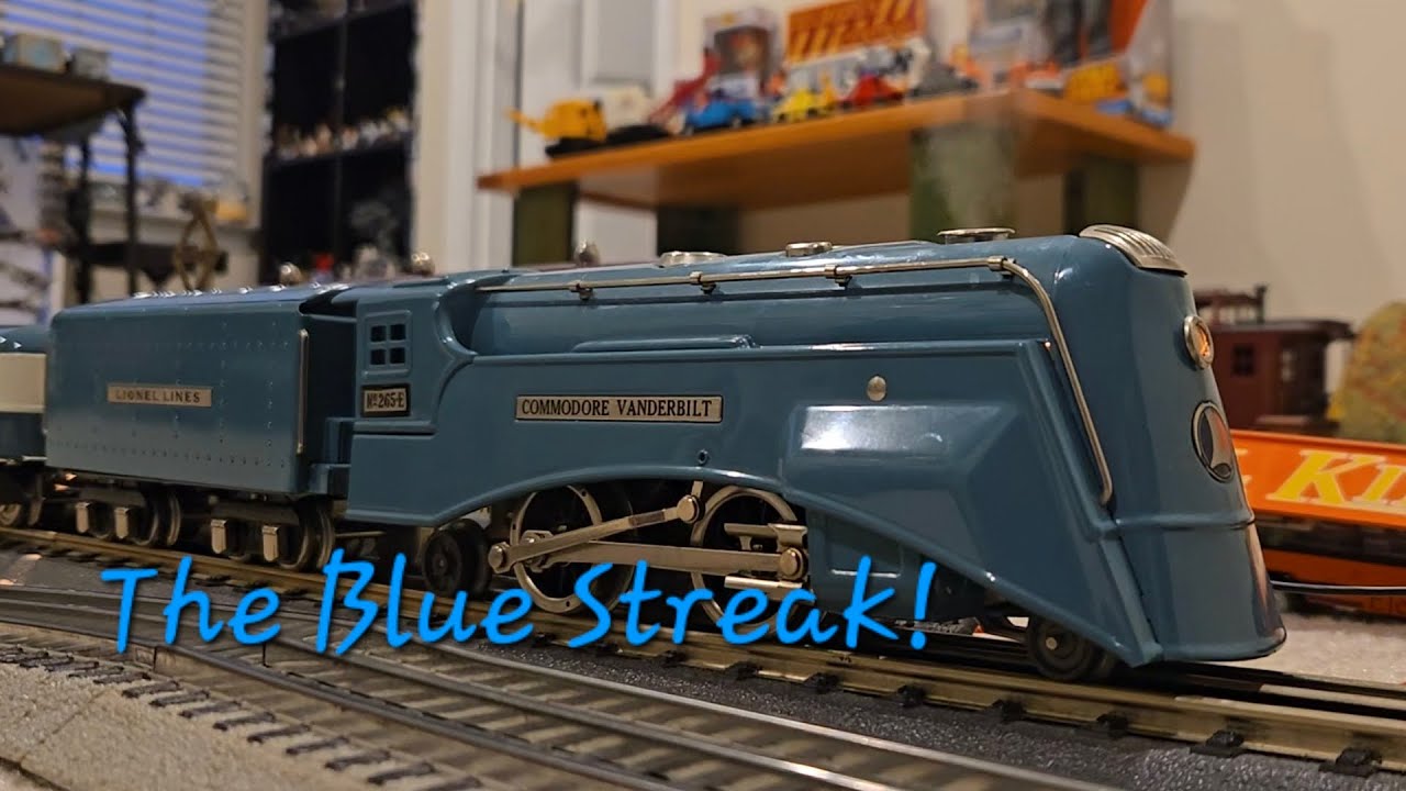 The MTH Lionel Corporation Tinplate Blue Streak Set! - YouTube