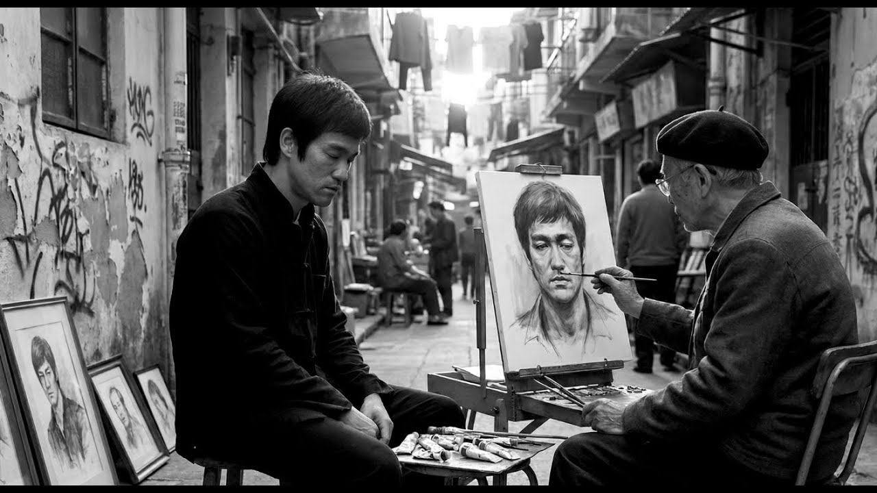 The Artist Who Painted BRUCE LEE'S Soul - YouTube