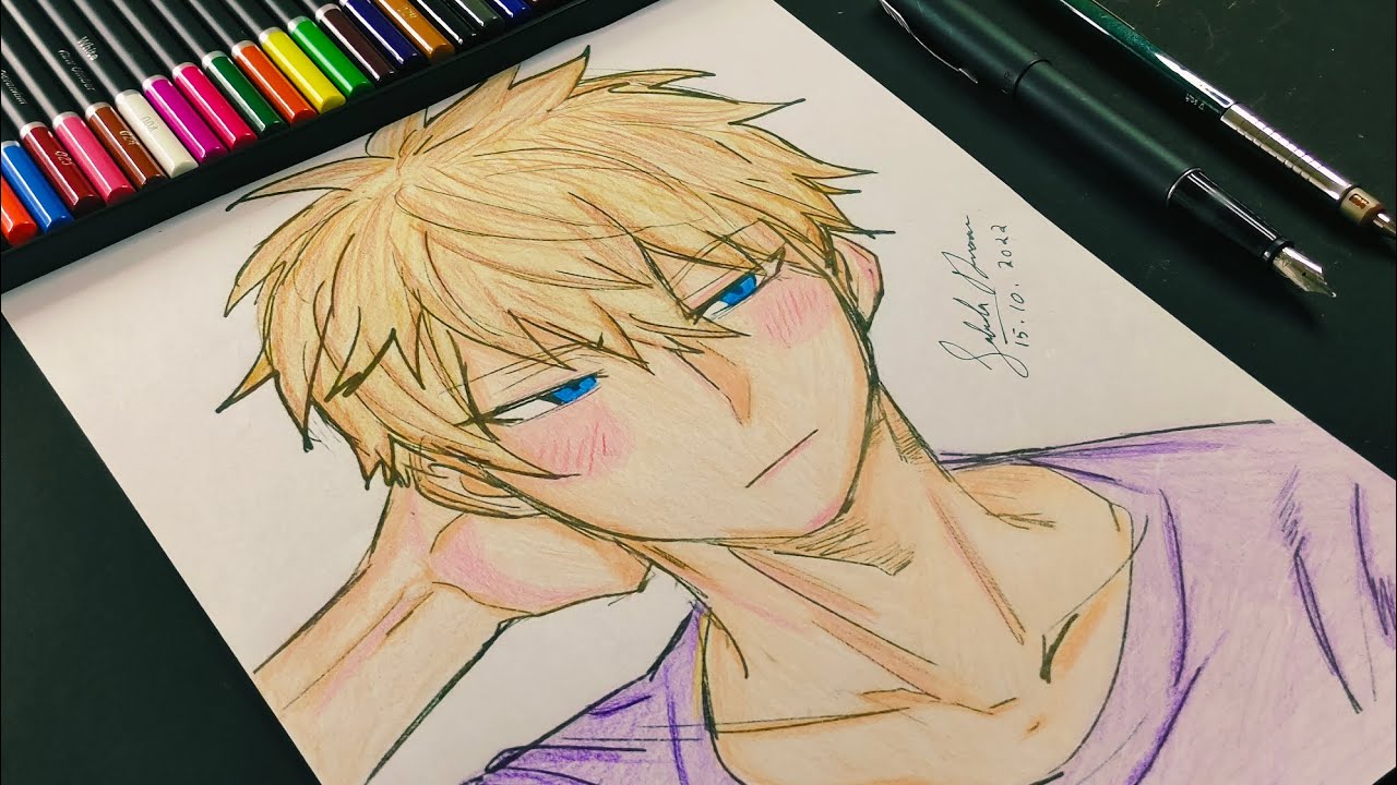 Loid Forger Spy X Family Coloring (Process) - YouTube