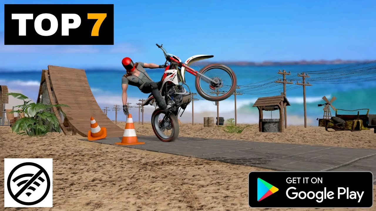 Top 7 Realistic Bike Stunt Games For Android 2024 | Offline Bike Racing ...