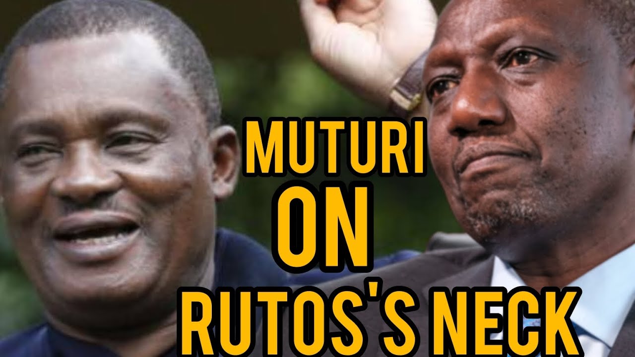 POWERFUL SPEECH FROM CS JUSTIN MUTURI TO HIS BOSS THAT LEFT PEOPLE WITH ...