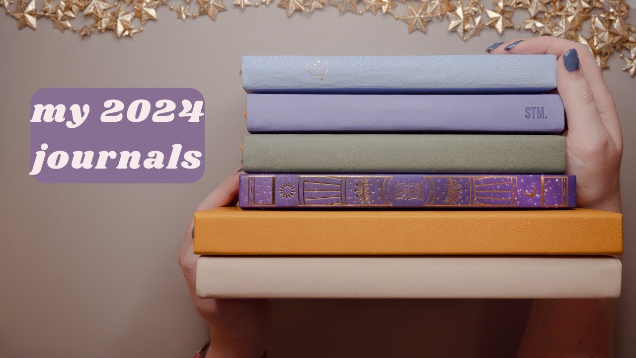 My 2024 Journal Lineup - Bujo, Reading Journal & More - YouTube