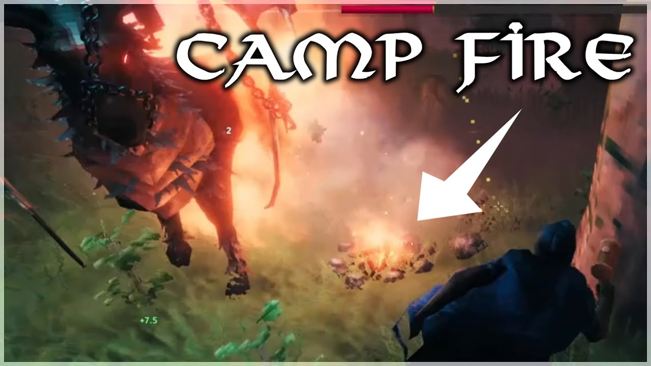 Killing Eikthyr Boss Using Only a CAMP FIRE! - Valheim - YouTube