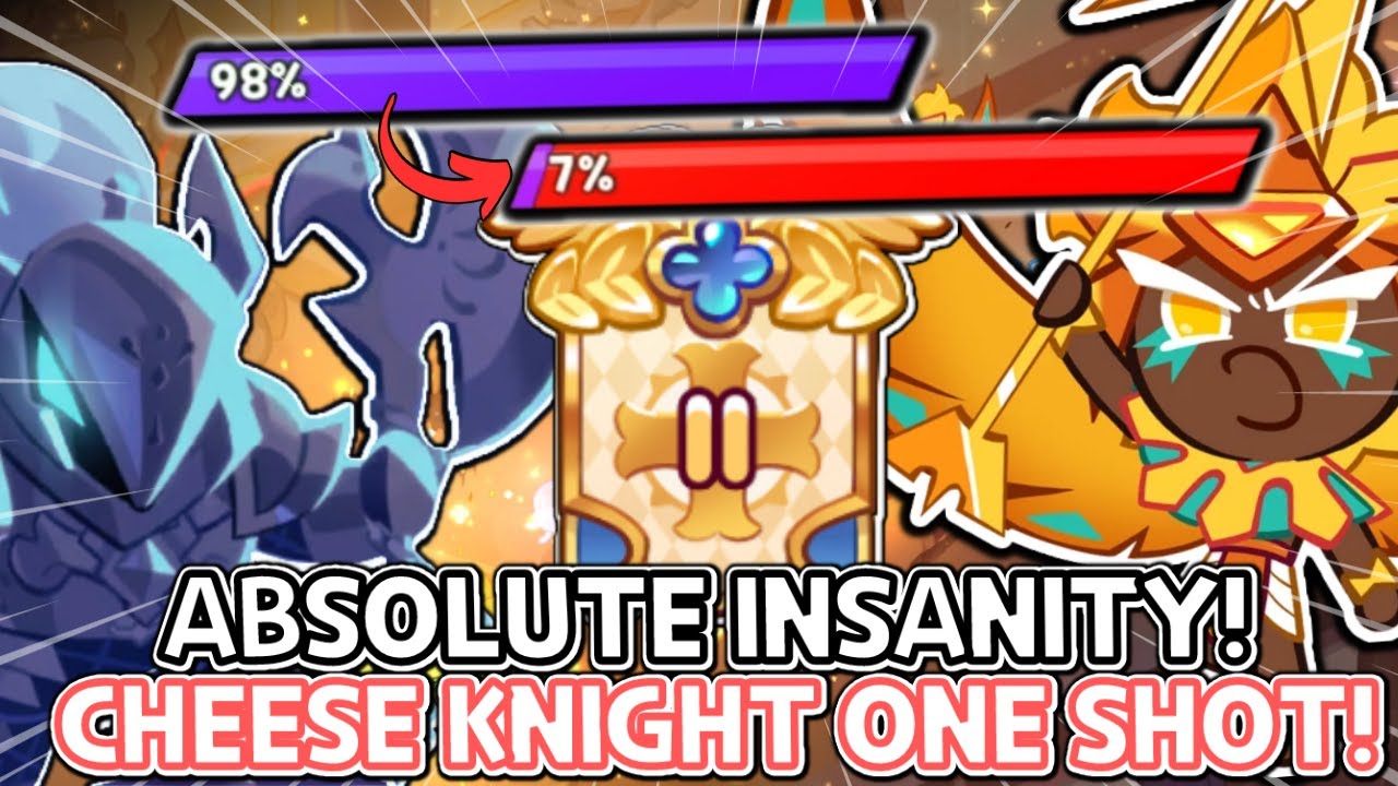 EZ Carry to GM2! NEW INSANE Cheese Knight One-Shot Comp! | Cookie Run ...