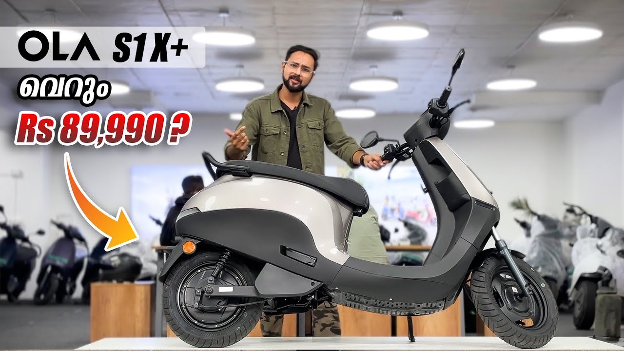 OLA S1 X Plus Electric Scooter Ride Review⚡️OLA EXPERIENCE CENTER VISIT ...