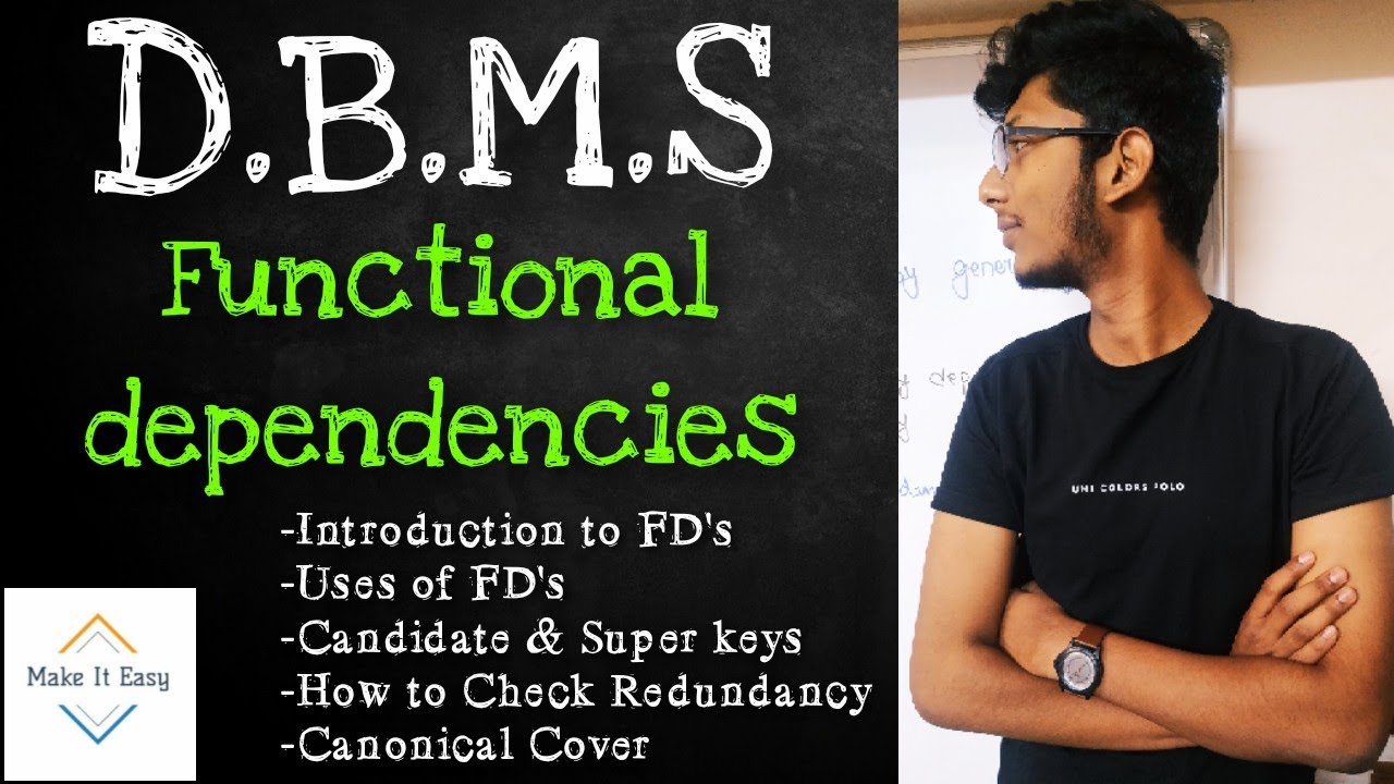 DBMS Functional Dependency - YouTube