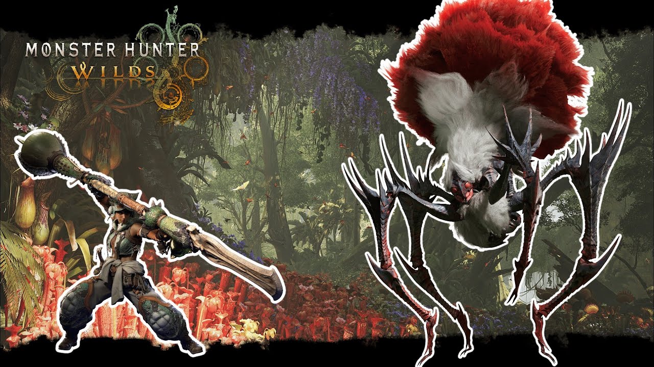 Monster Hunter Wilds - Lala Barina First Encounter (Solo Insect Glaive ...
