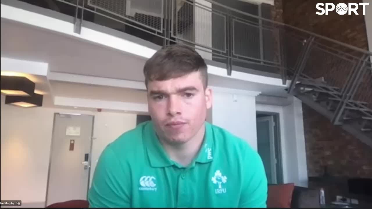 Diarmuid Mangan on captaining Ireland against Fiji - YouTube